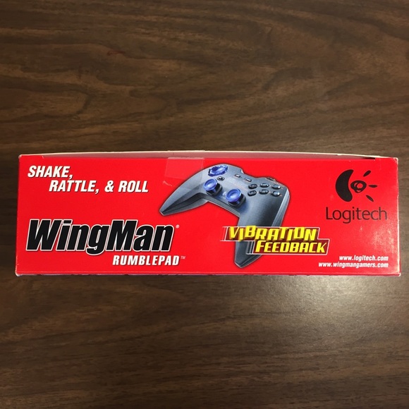 Logitech | Video Games & Consoles | Vintage Logitech Wingman Rumblepad ...